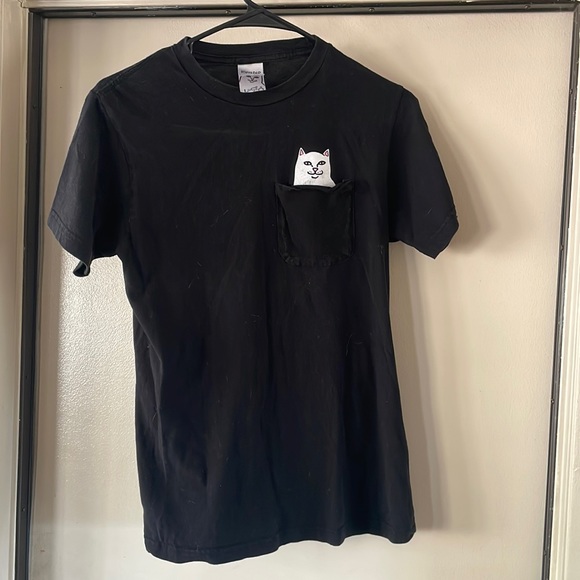 Ripndip | Tops | Rip N Dip S Cat Middle Finger Short Sleeve | Poshmark